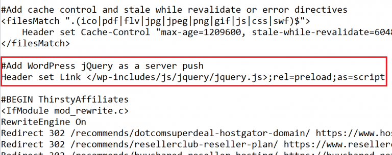 Enabling Cloudflare Server Push with .htaccess - WP-Tweaks